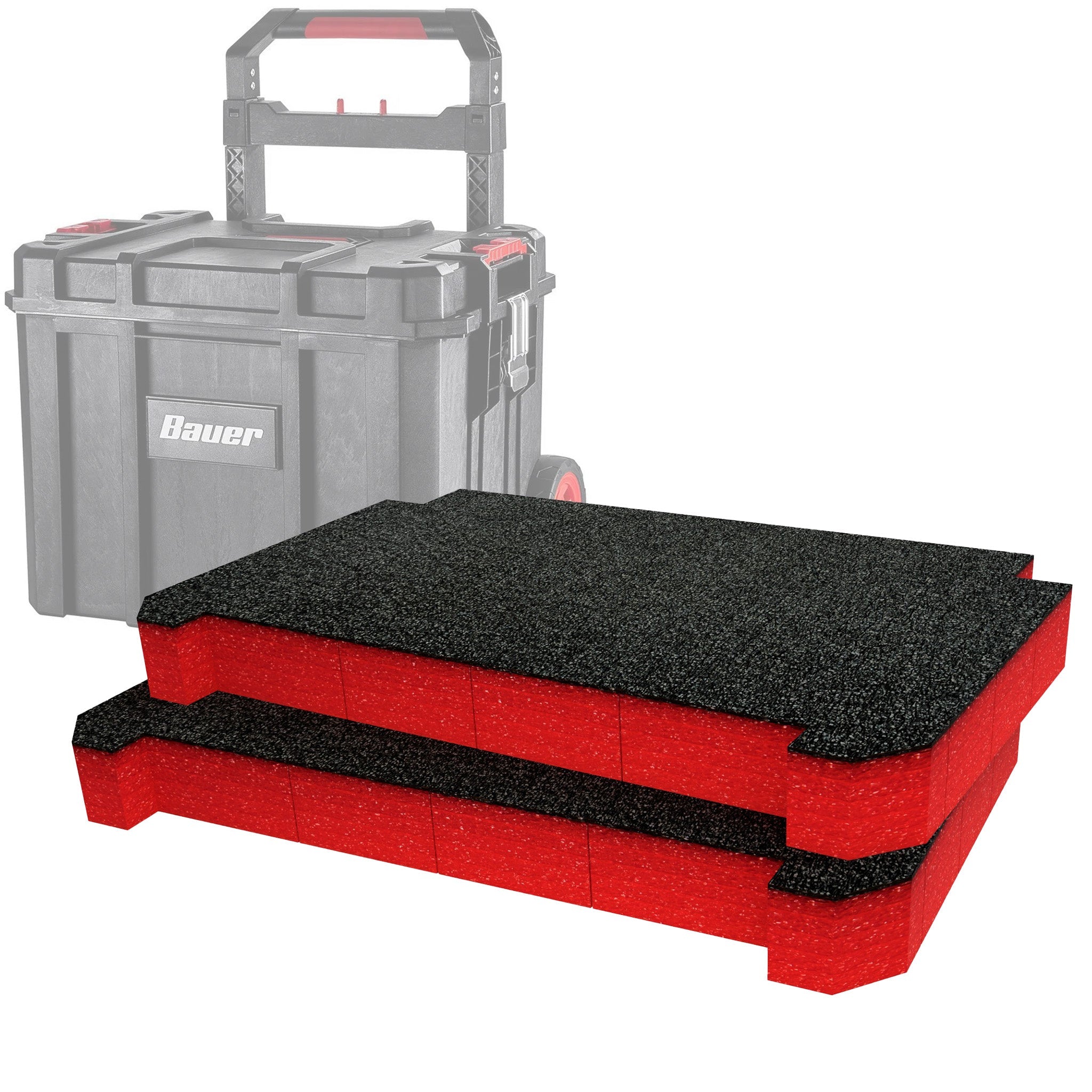 Bauer Modular Rolling Toolbox Foam Inserts – Shadow Foam B2B